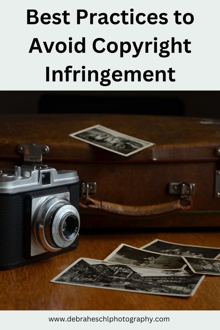 Best Practices to Avoid Copyright Infringement | Debra Heschl Photography